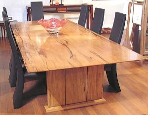 Marri Single Slab Dining Table - Boranupgallery