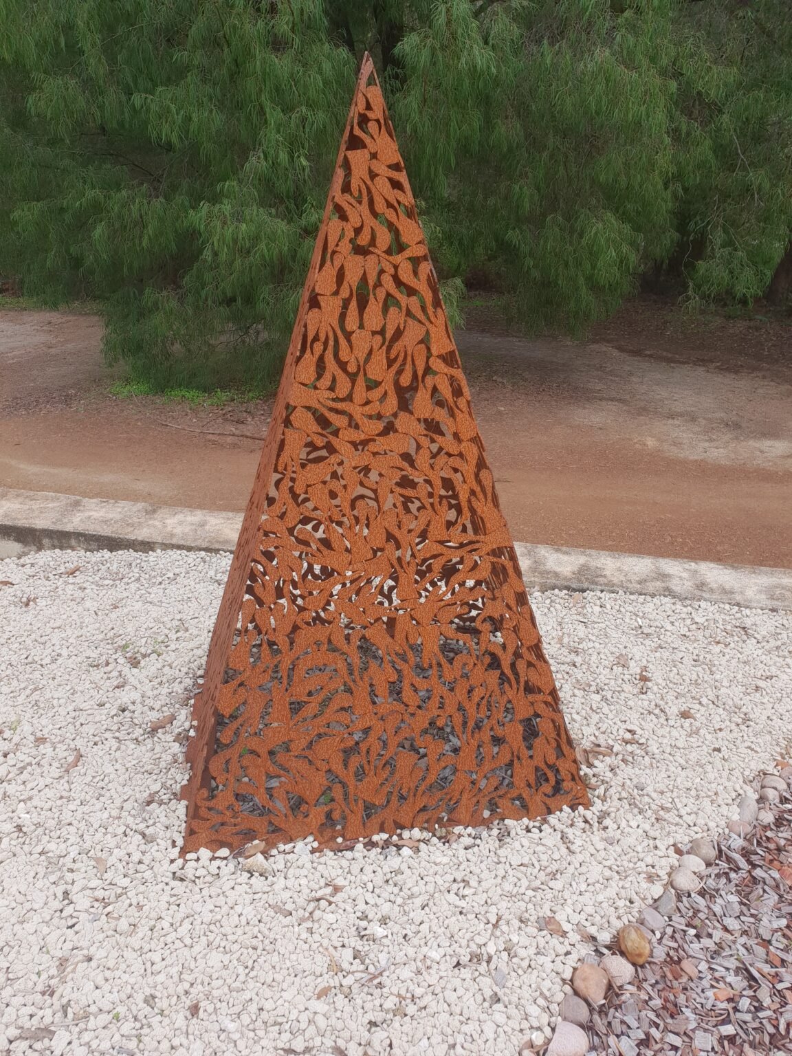 Pyramid Garden Sculpture - Boranupgallery